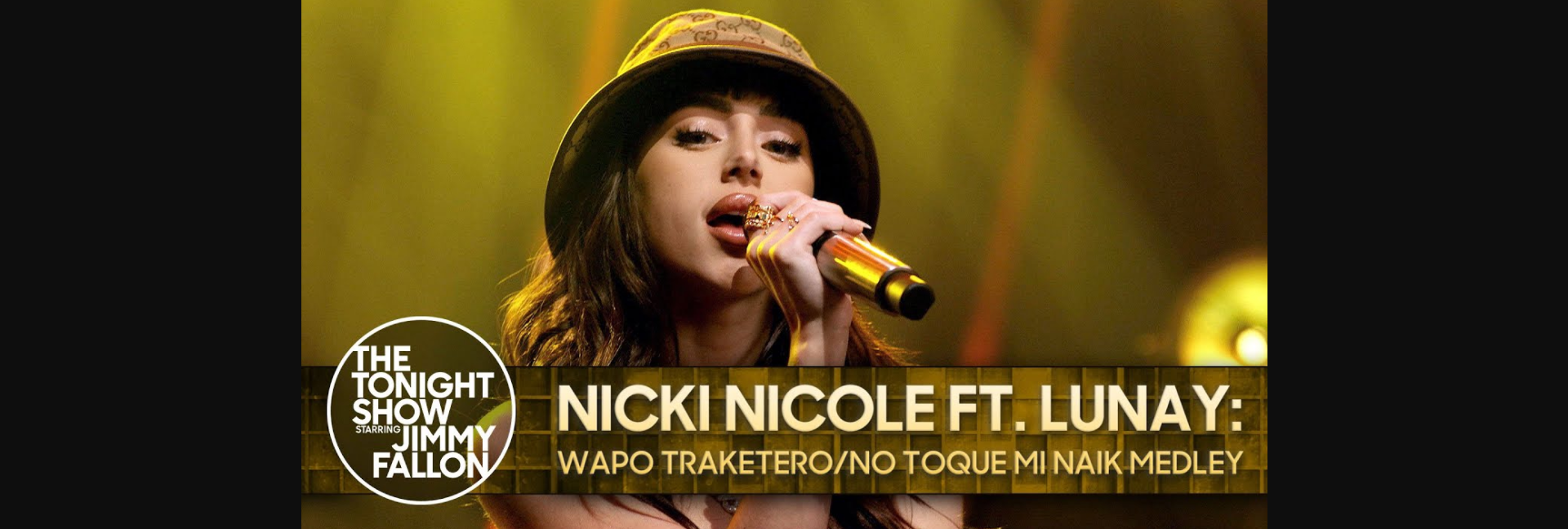 ASÍ FUE EL SHOW DE NICKI NICOLE EN EL PROGRAMA DE JIMMY FALLON – Urban ...